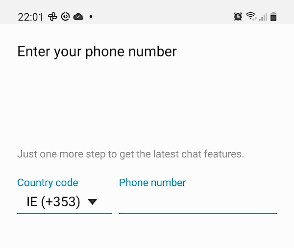 Frequent "enter your phone number" pop-up on Samsu... - 48 Community